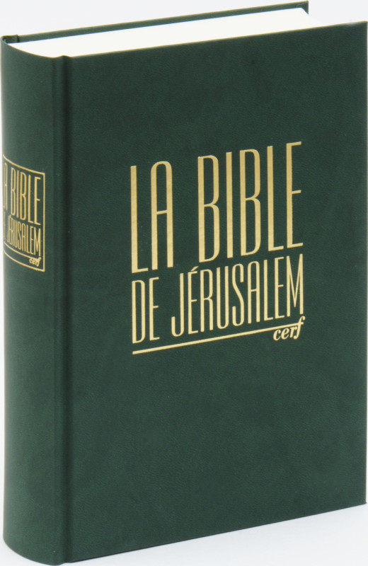 Bible de Jérusalem, compacte, verte - couverture rigide, skyvertex ...